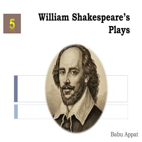 William shakespeare 5 | PPT
