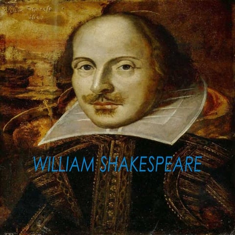 William shakespeare power point | ODP | Theater | Fine Art