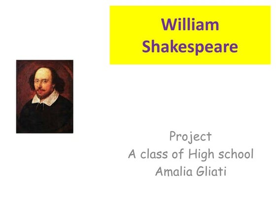 Shakespeare Powerpoint | PPT