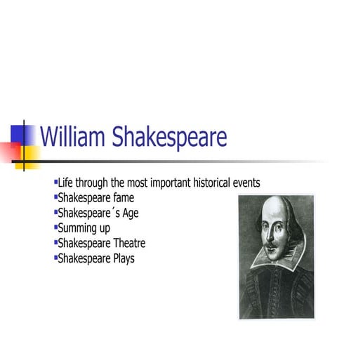 William Shakespeare | PPT