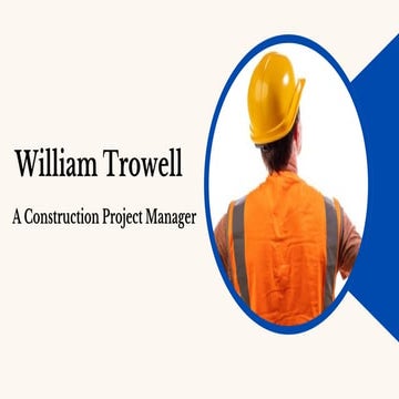 William Trowell - A Construction Project Manager | PDF