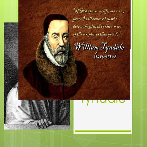 William tyndale powerpoint 2013 | PPTX