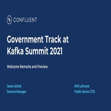 Government Track Welcome Address | PPT