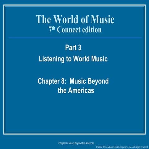 S3 World Music | PPTX