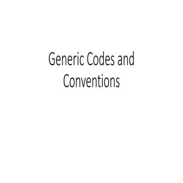 Research task 2 Generic codes and conventions.pptx