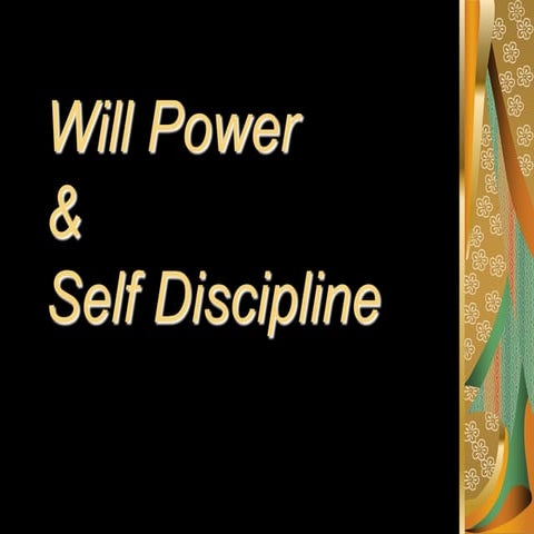 Will power | PPT