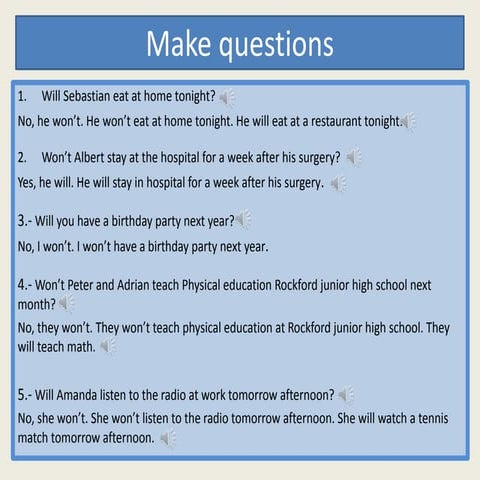 Will questions | PPTX