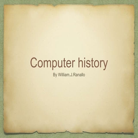 computers | PPT