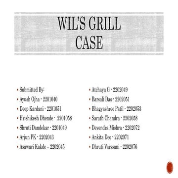 Wil's Grill.pptx