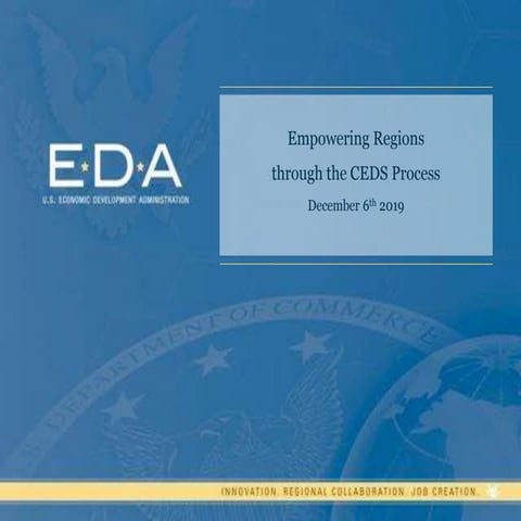 Empowering Regions through the CEDS Process (Jason Wilson) | PPT