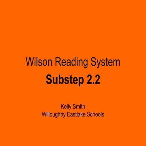 Wilson 2 2 | PPT