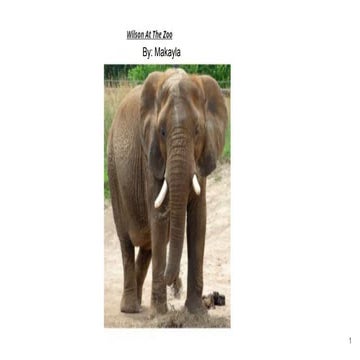 Wilson at the Zoo | PPT