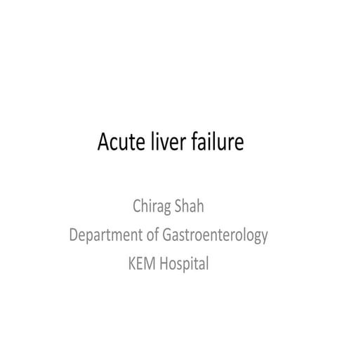 Wilson disease with acute liver failure case presentation | PPTX ...