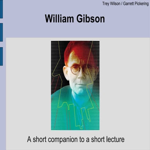 Wilson t eng310_gibson | PPT