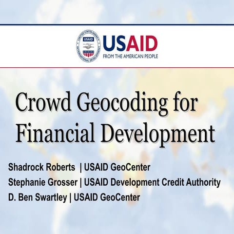 USAID crowdsourcing PPT | PPT