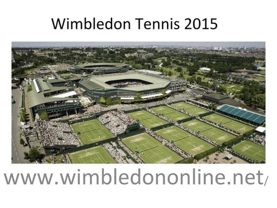 Live tennis wimbledon | PPTX