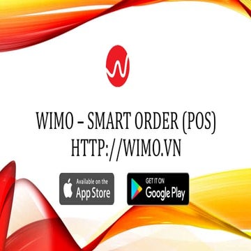 Wimo POS & Smart Order | PPT
