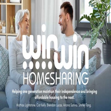 Win-Win Homesharing | PPT