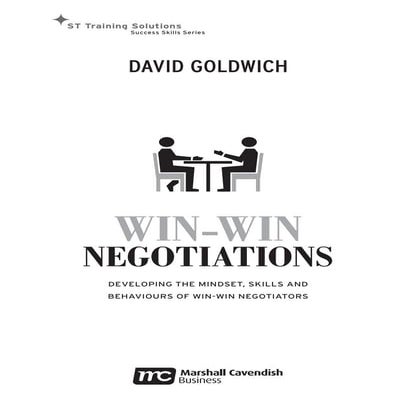 Win win negotiations training texbook | PDF