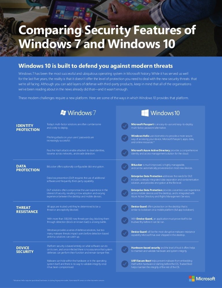 Windows 10 Version Feature Comparison Jorgepcom