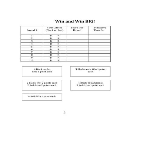 Win and Win BIG! | PDF