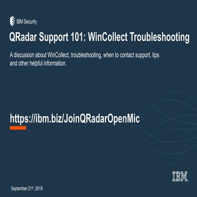 Qradar IBM - WinCollect_OpenMic_Sept2018.pdf