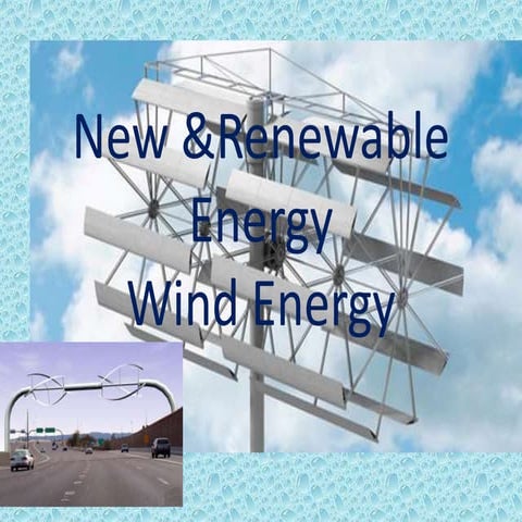 Wind energ | PPTX