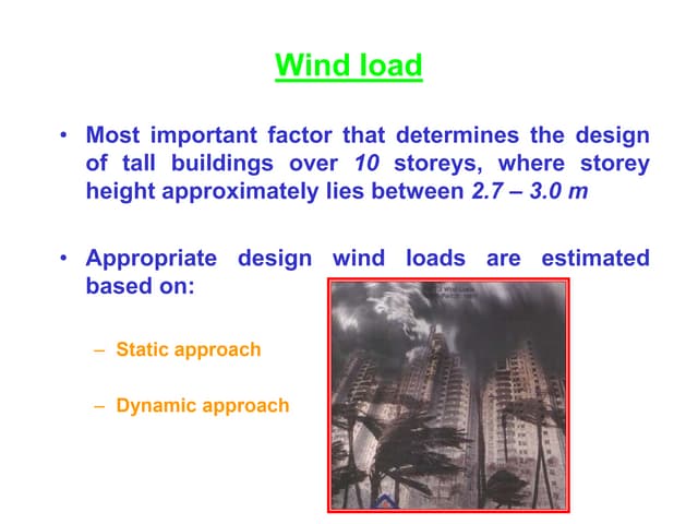 Wind load calculation | PPT