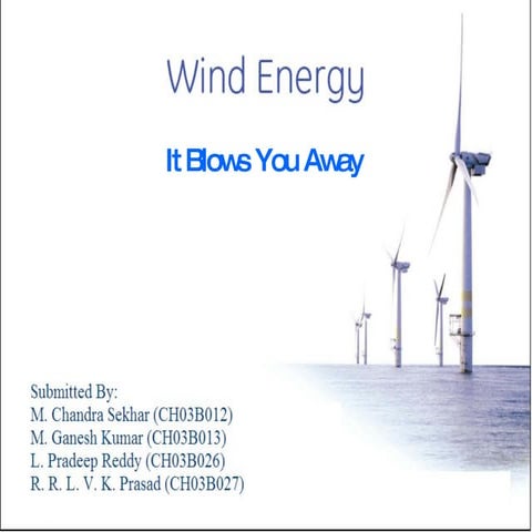 Wind Energy 1 | PPT
