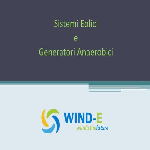 Wind e presentazione 10-09 | PDF