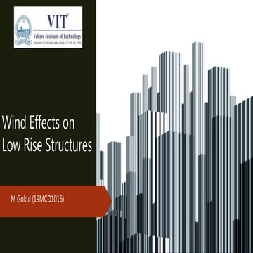 Wind effects on low rise structures | PPTX