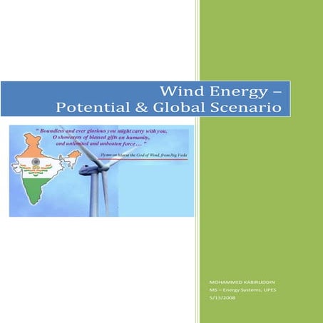 Wind Energy | PDF
