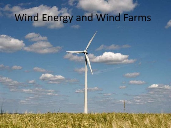 Wind turbine power | PDF