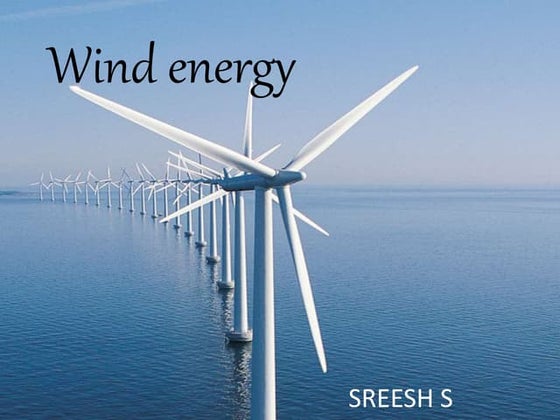 Wind Energy | PPTX