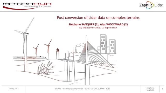 Post conversion of Lidar data on complex terrains | PPT Post conversion of Lidar data on complex terrains | PPT