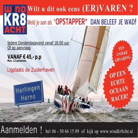 Windkr8cht Flyer Opstapdagen | PDF