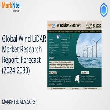 Global Wind LiDAR Market Research Report: Forecast (2024-2030) | PPTX