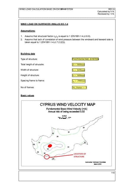 Sachpazis: Wind loading to EN 1991 1-4- for a hipped roof example | PDF