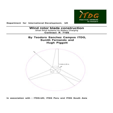 Windmill wind rotor blade construction | PDF