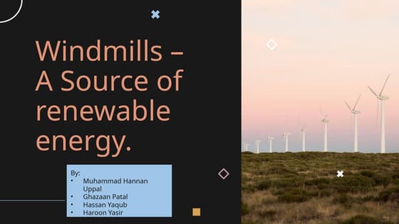 Windmills presentation | PPTX