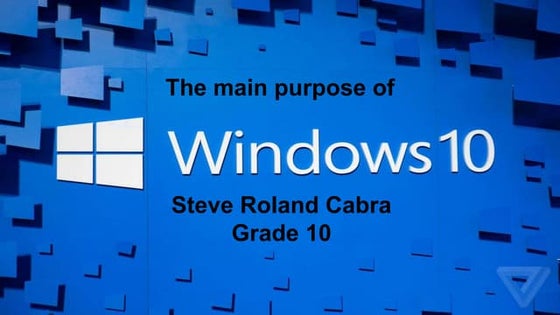Windows 10 Main User Interface (UI) | PPTX