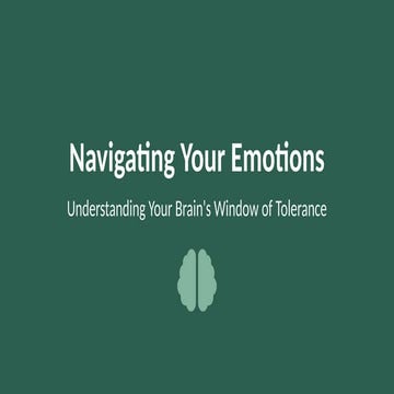 Find Your Focus:The Tolerance Window Guide | PPTX