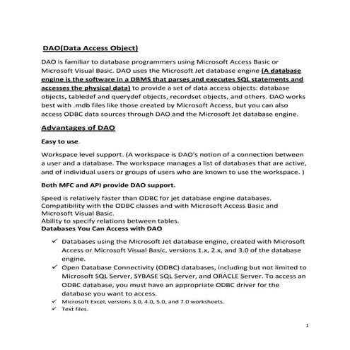 Microsoft data access components