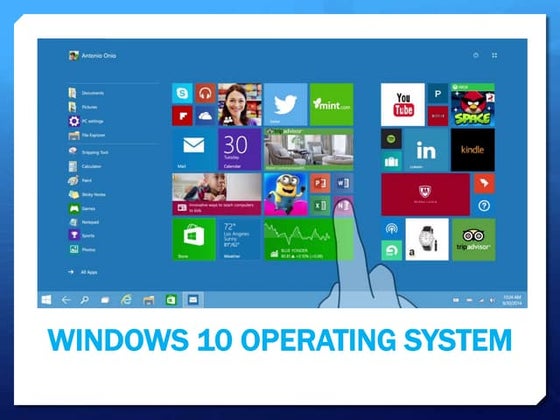 Windows 10 Main User Interface (UI) | PPTX