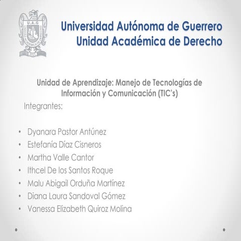 Itzel Santos presentations