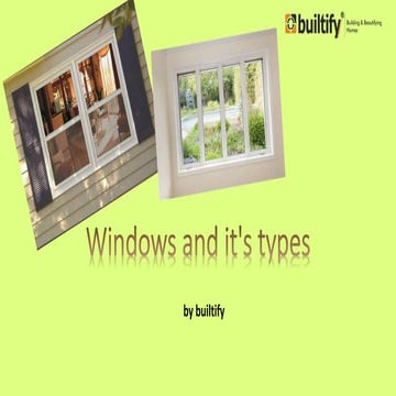Windows and it's type | PPTX