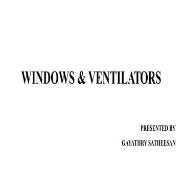 Windows | PPT