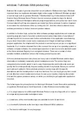 Windows 7 Ultimate Serial Numbers - renewplans