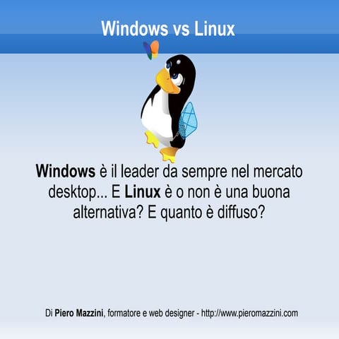 Windows vs-linux | PPT