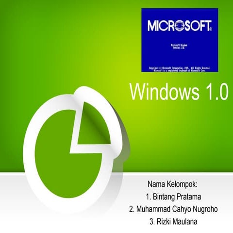 Windows 1 | PPT
